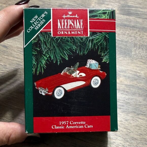 Hallmark | Holiday | Hallmark957 Corvette Ornament Classic American ...